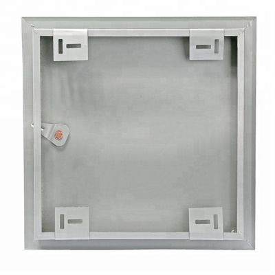 Galvanized Steel Flush Frame Access Panel / Metal Access Door With Key ...